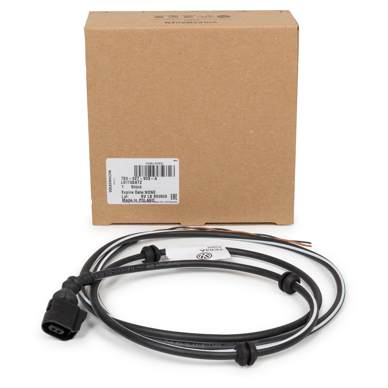 Van Parts Direct Transporter 2016 Onwards ABS Sensor Wiring Harness - Genuine VW Commercial Parts